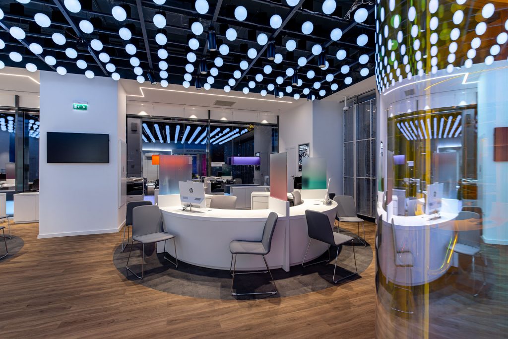 Enel flagship store in the heart of Bucharest